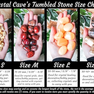 Red Calcite Crystal - Tumbled Stone Polished Gemstone / Detox ...