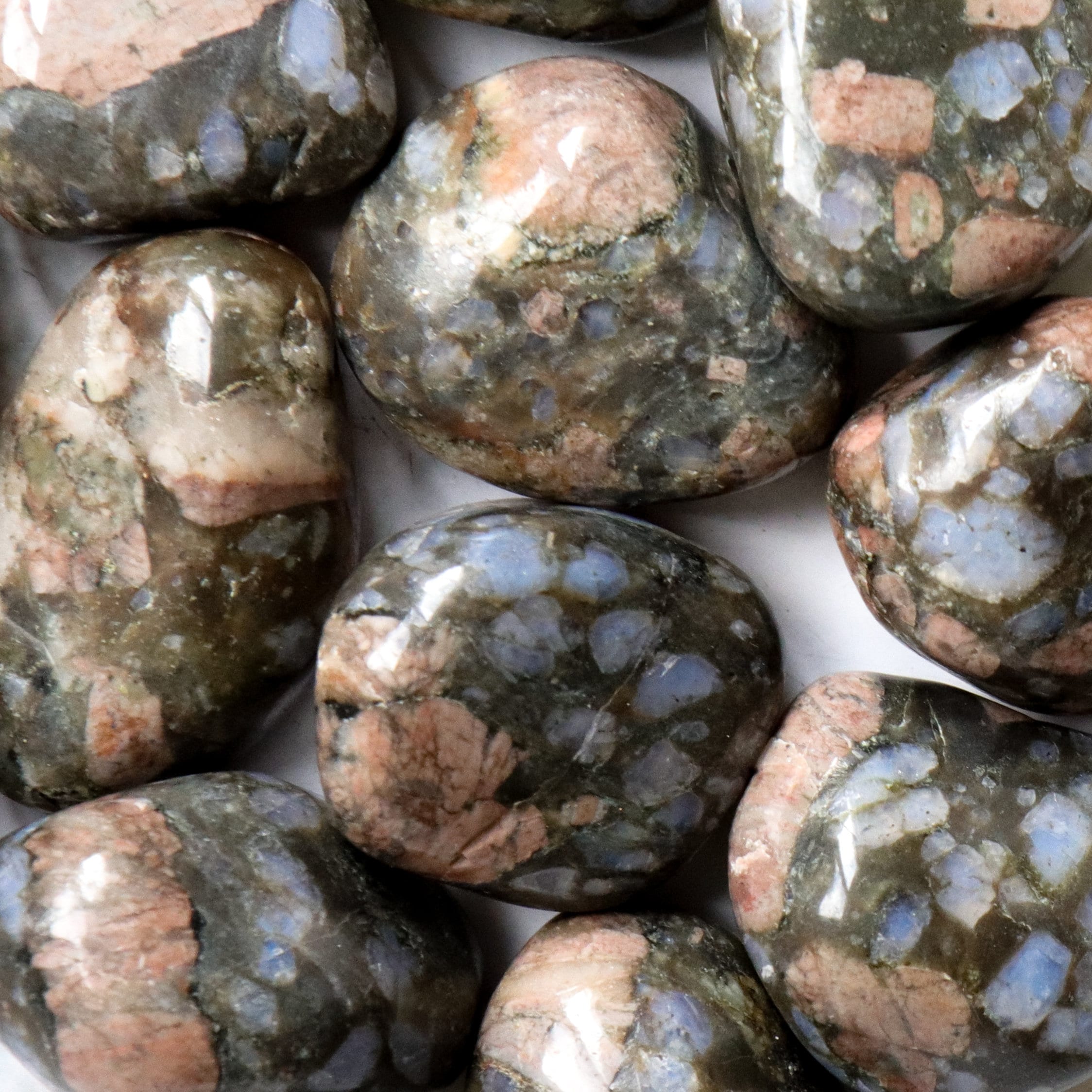 Que Sera Vulcanite Llanite Crystal - Tumbled Stone - Polished Stone ...