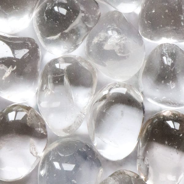 Clear Quartz Rock Crystal - Tumbled Stone - Polished Stone - Gemstone ...