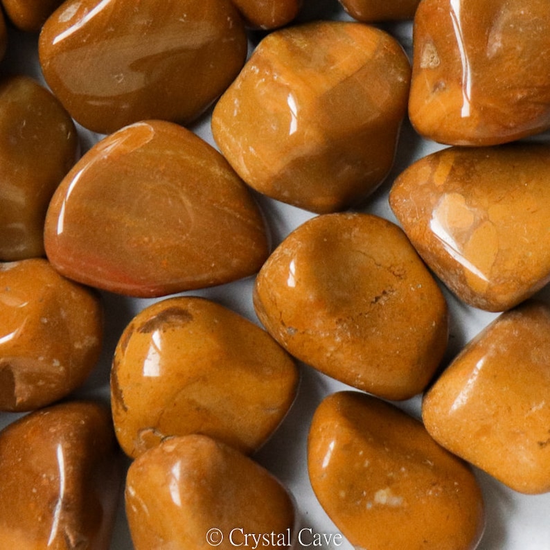 Caramel Jasper Crystal Tumbled Stone Polished Stone | Etsy