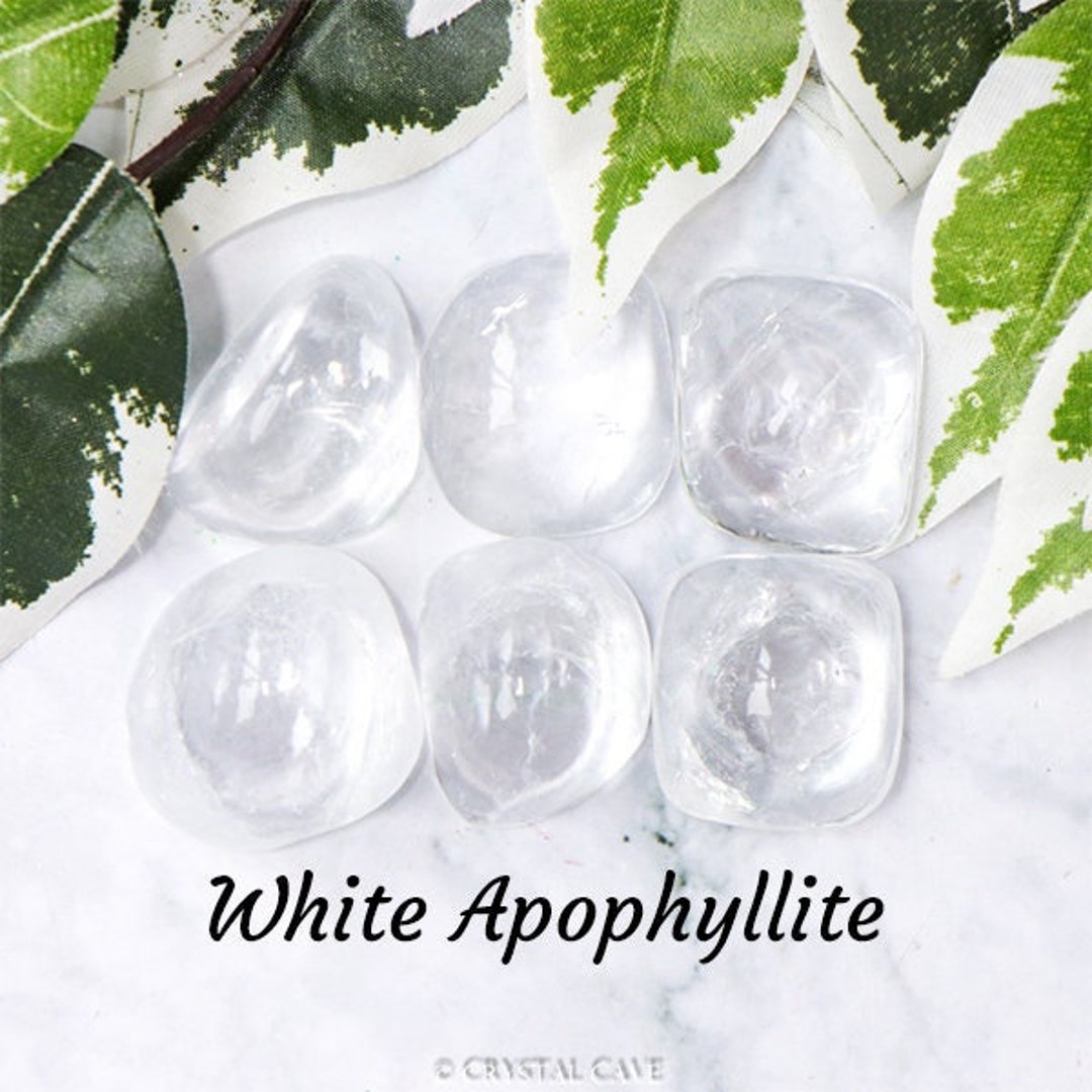 Apophyllite Crystal - Tumbled Stone Polished Gemstone / Spirituality ...