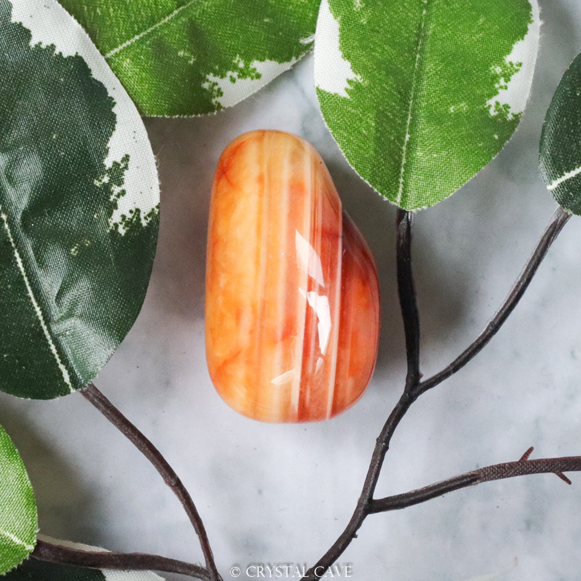 Sard Crystal Sarder Tumbled Stone Polished Gemstone / Love • Protection ...
