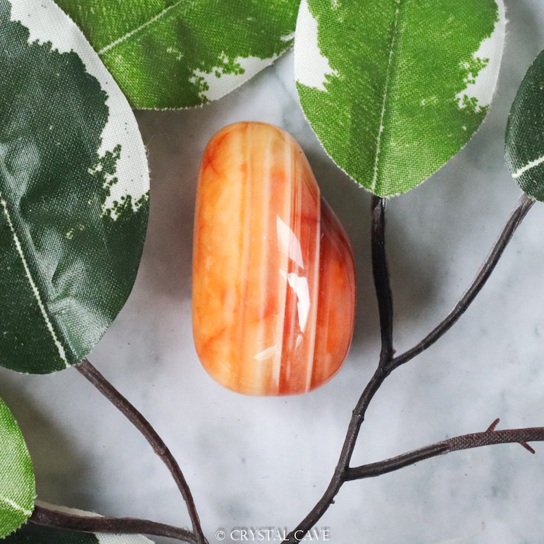 Sard Crystal Sarder Tumbled Stone Polished Stone Gemstone | Etsy