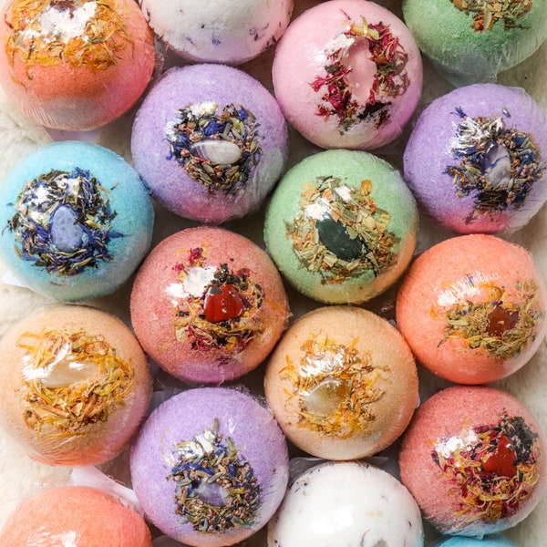 Crystal Bath Bomb - Etsy