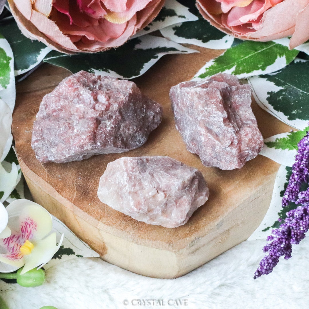 Raw Red Apatite Crystal Rough Natural Stone Lump Crystal Decoration ...