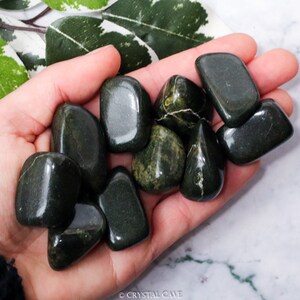 Verdite Crystal Tumbled Stone Polished Gemstone / Past Lives Balance ...