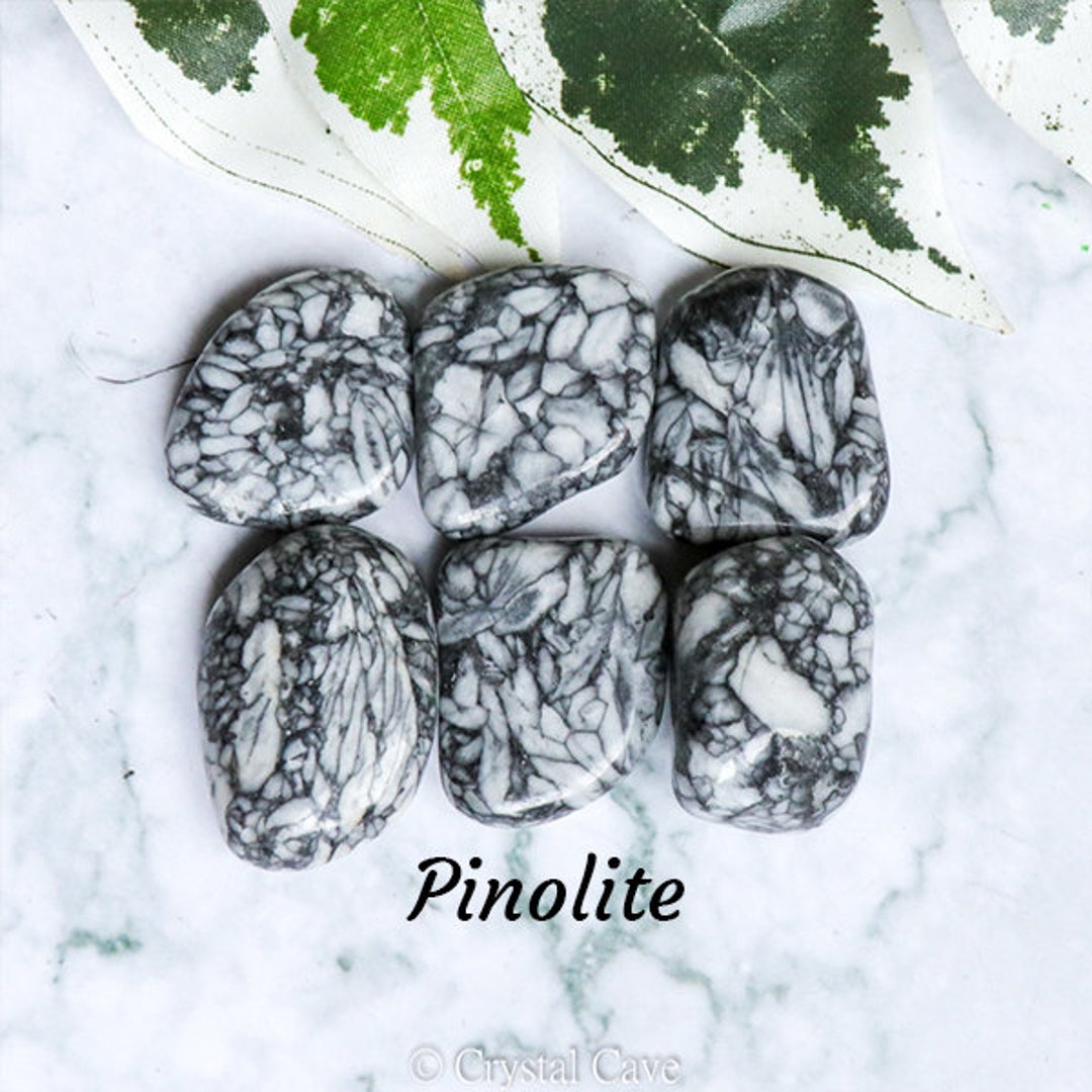Pinolite Crystal - Tumbled Stone Polished Gemstone / Care • Stability ...