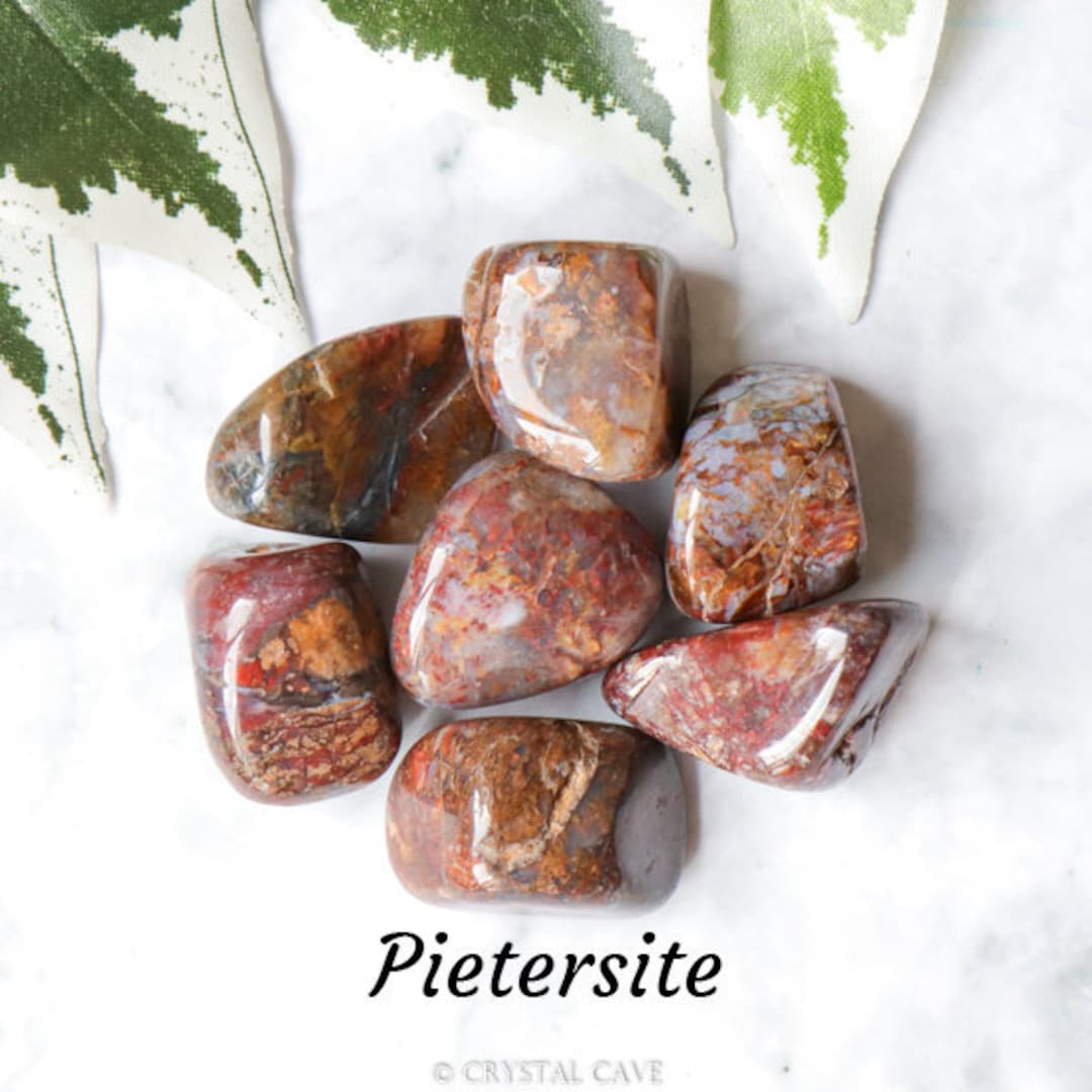 Pietersite Eagle's Eye Crystal - Tumbled Stone - Polished Stone ...