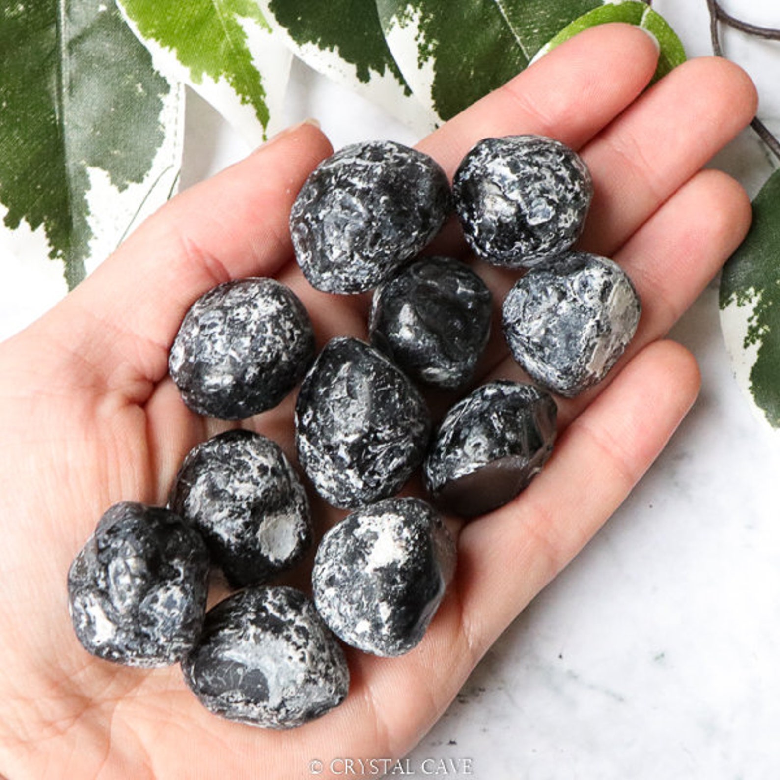 Apache Tears Crystal - Tumbled Stone - Polished Stone - Gemstone / for ...