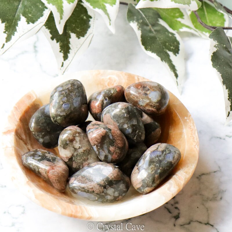 Que Sera Vulcanite Llanite Crystal - Tumbled Stone - Polished Stone ...