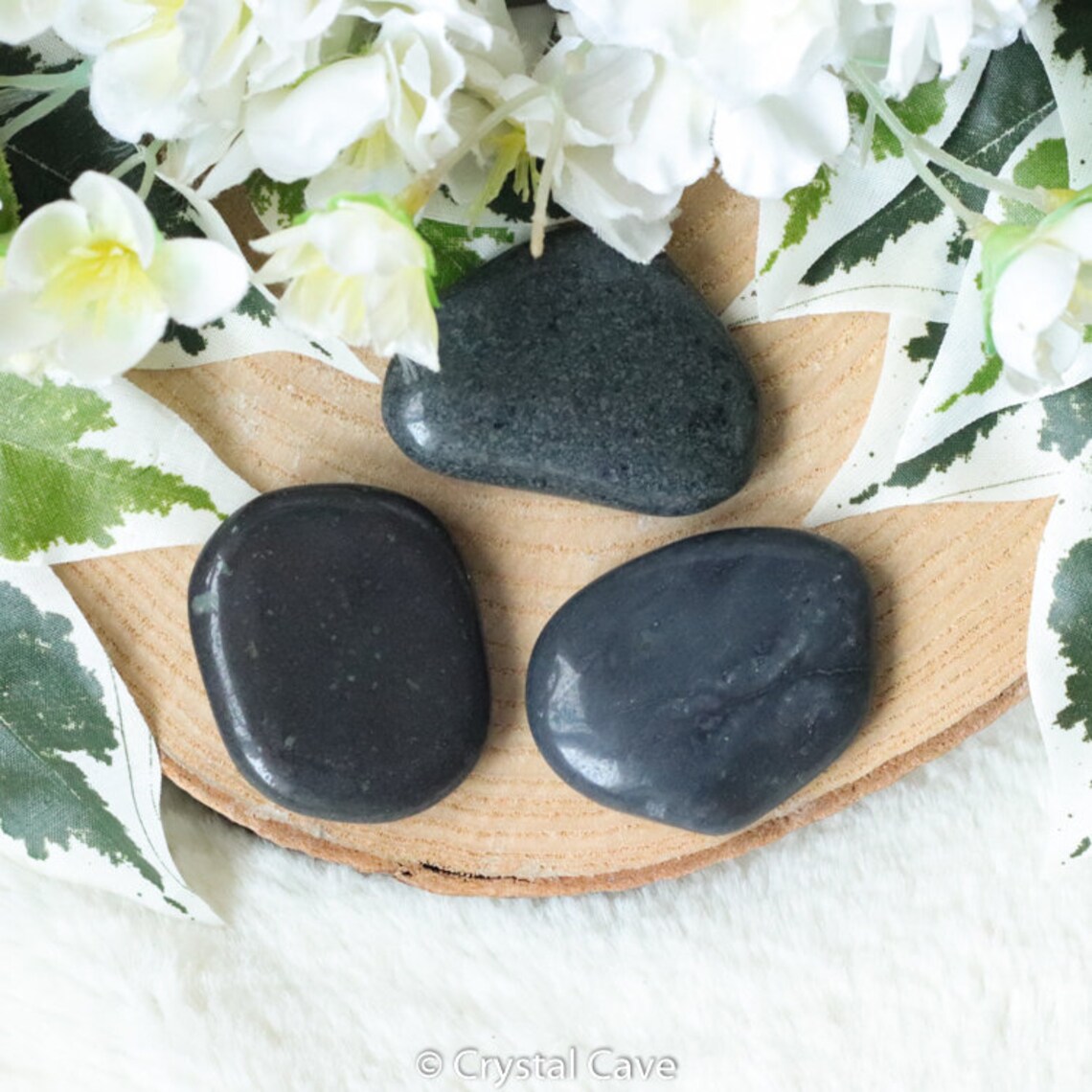 Basalt Pocket Stone - Palm Stone - Hand Stone - Cabochon Natural ...