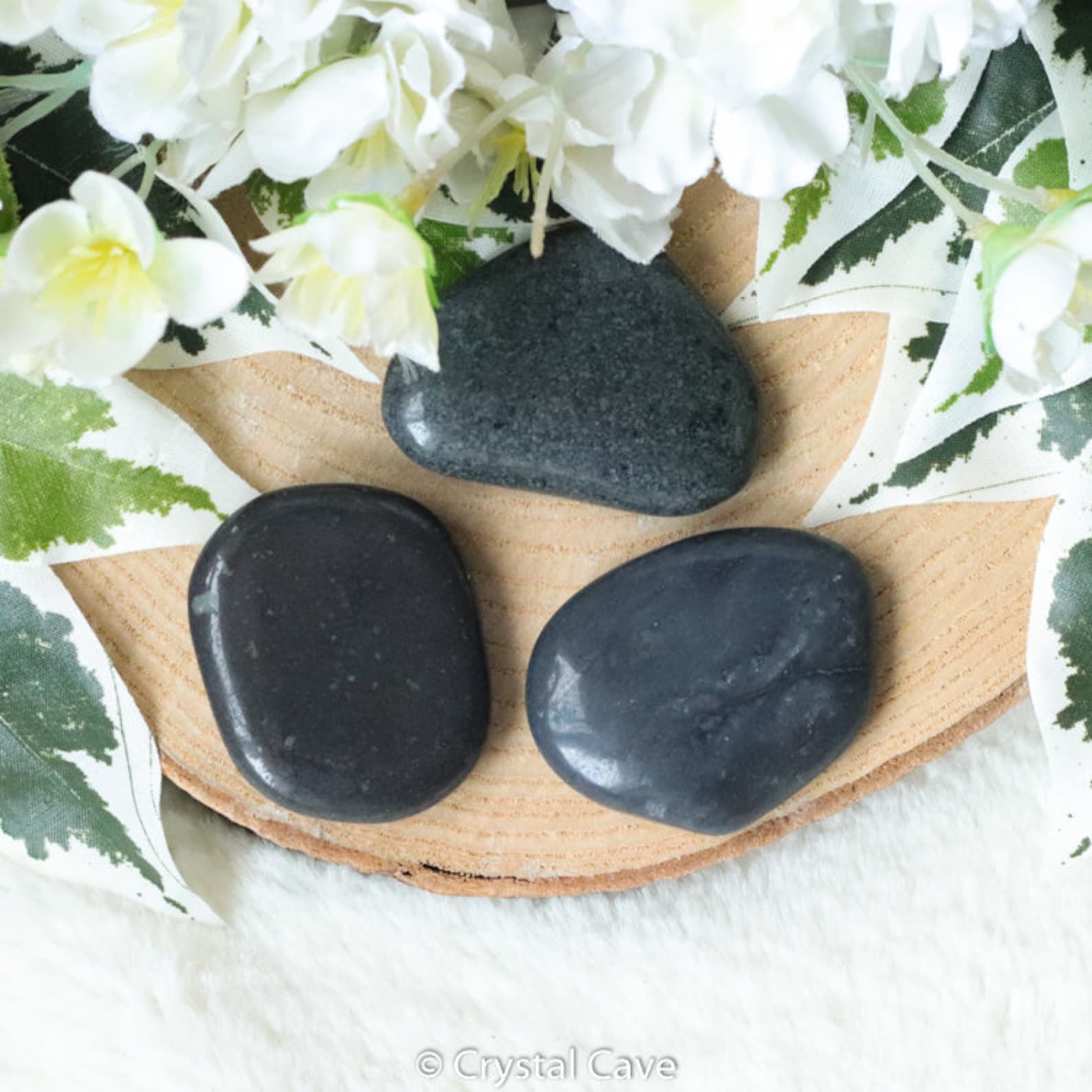 Basalt Pocket Stone - Palm Stone - Hand Stone - Cabochon Natural ...
