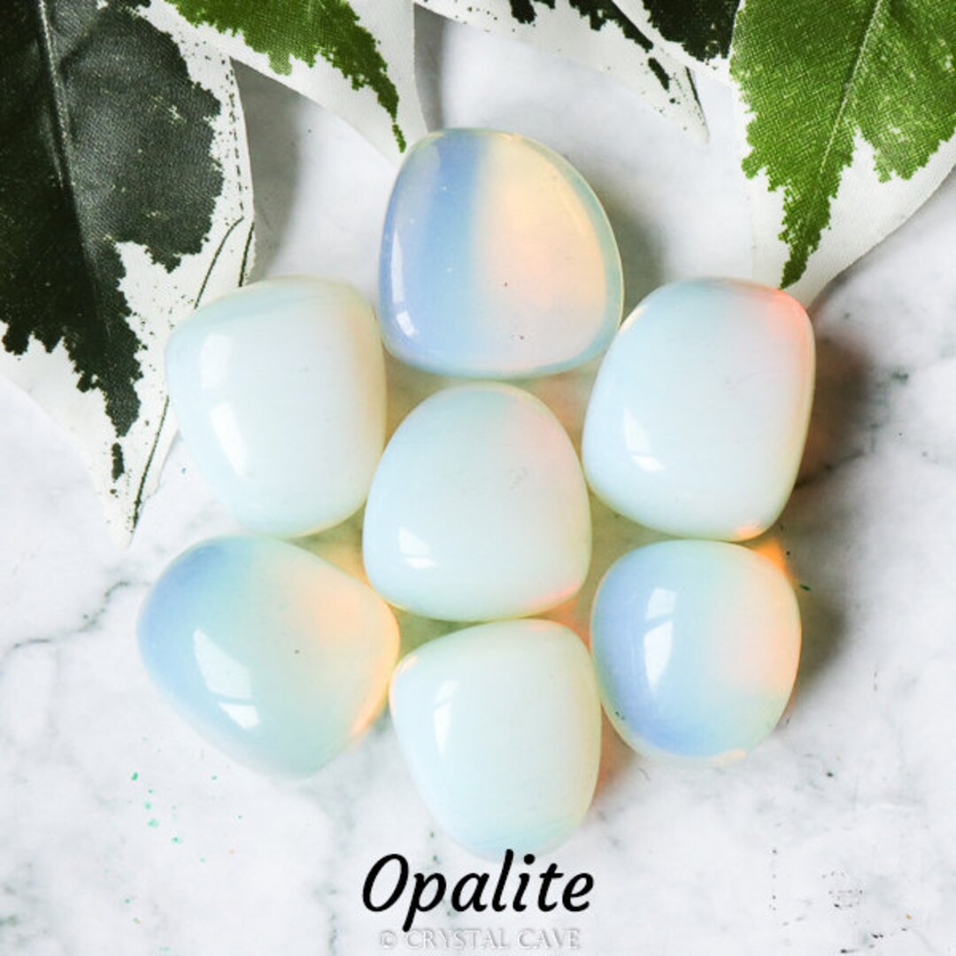 Opalite Crystal - Tumbled Stone - Polished Stone - Gemstone / for Self ...
