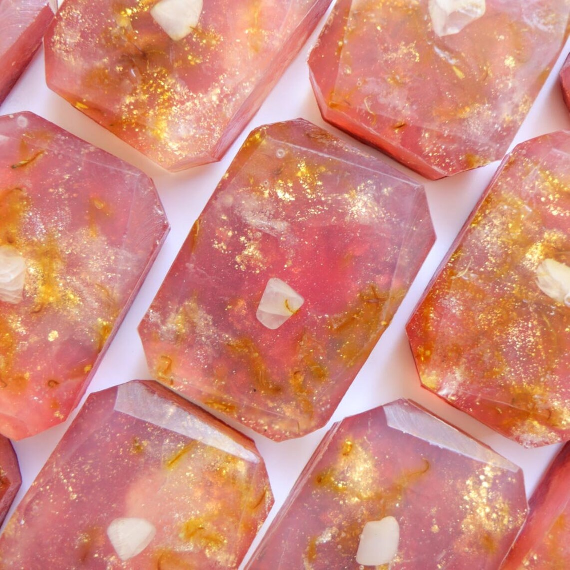 Moonstone Crystal Soap - Cancer Zodiac Soap / Lime Lemon Peppermint ...