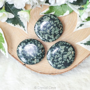 Chinese Writing Stone Pocket Palm Stone - Hand Stone Cabochon Natural ...