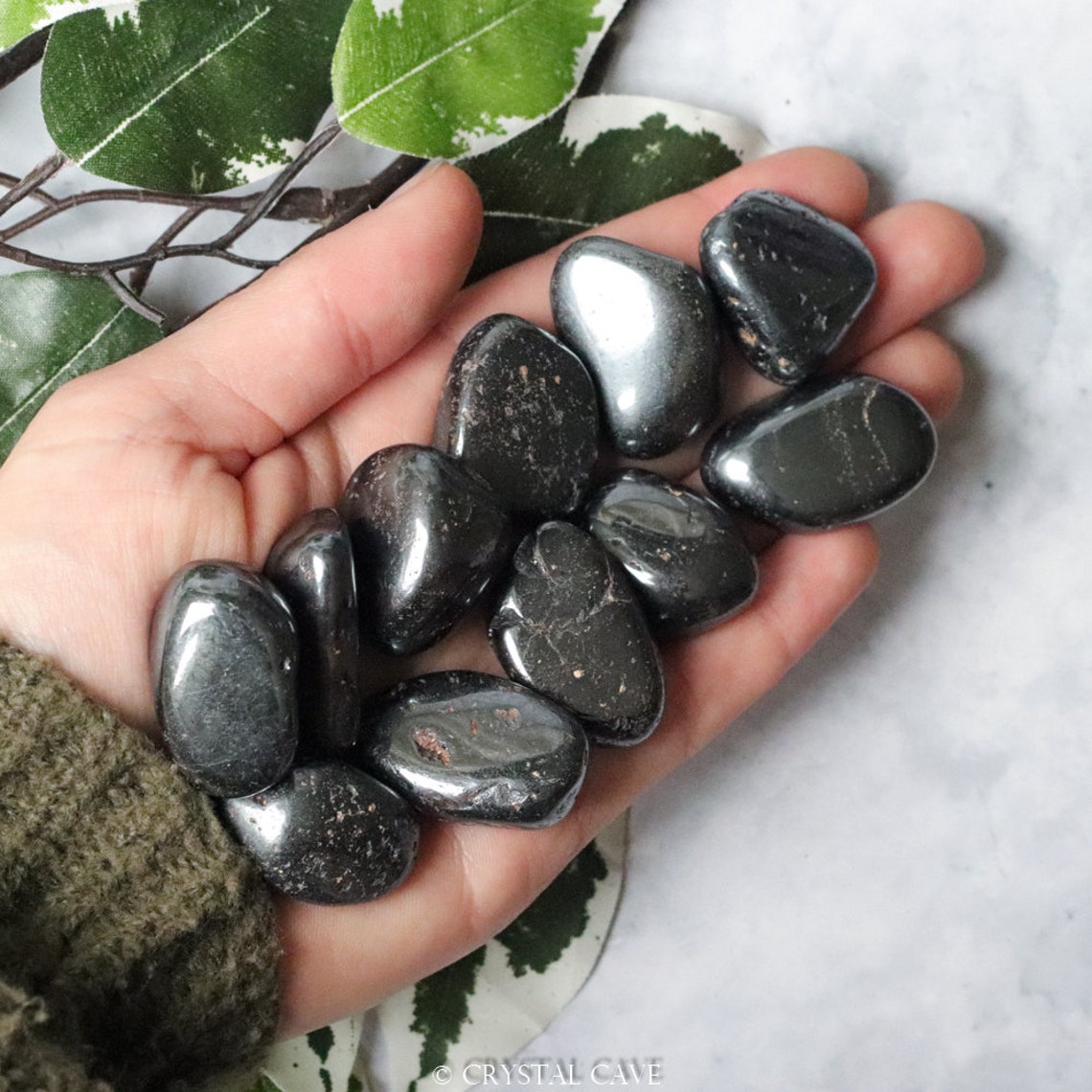 Magnetite Crystal Tumbled Stone Polished Stone Gemstone - Etsy