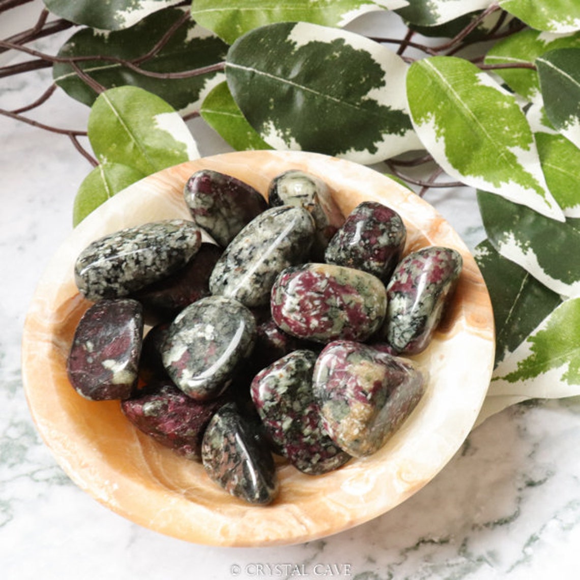 Eudialyte Crystal Tumbled Stone Polished Stone Gemstone - Etsy