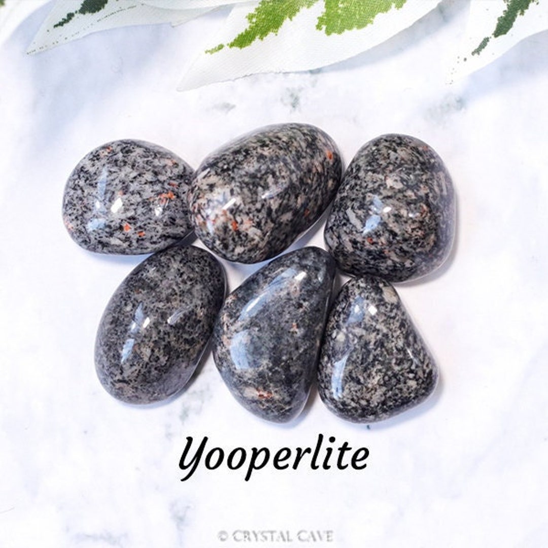 Yooperlite Crystal Tumbled Stone Polished Gemstone / Truth Rest ...