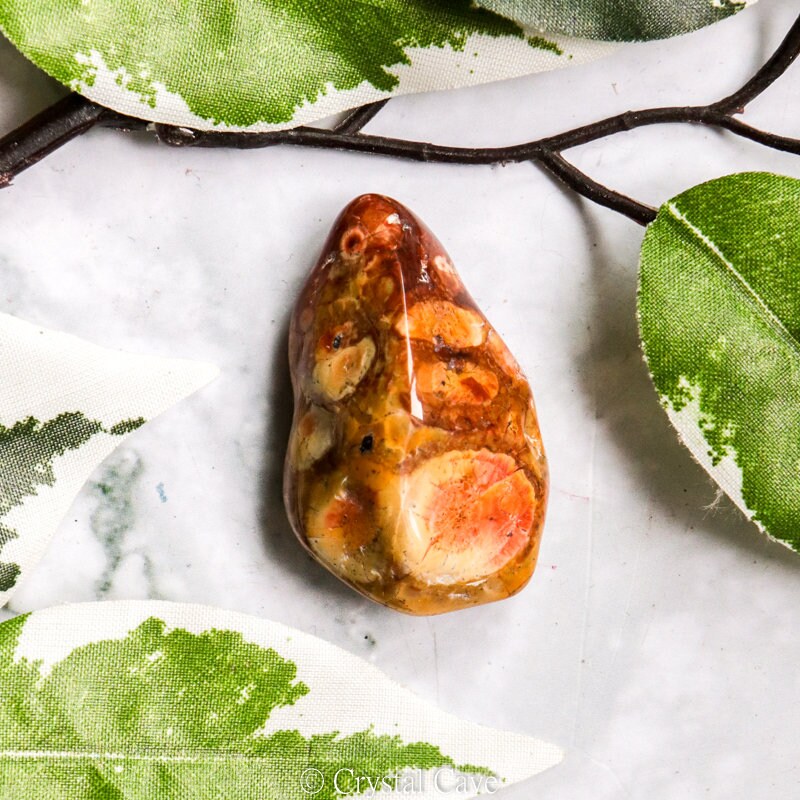 Birds Eye Jasper Rhyolite Crystal Tumbled Stone Polished - Etsy