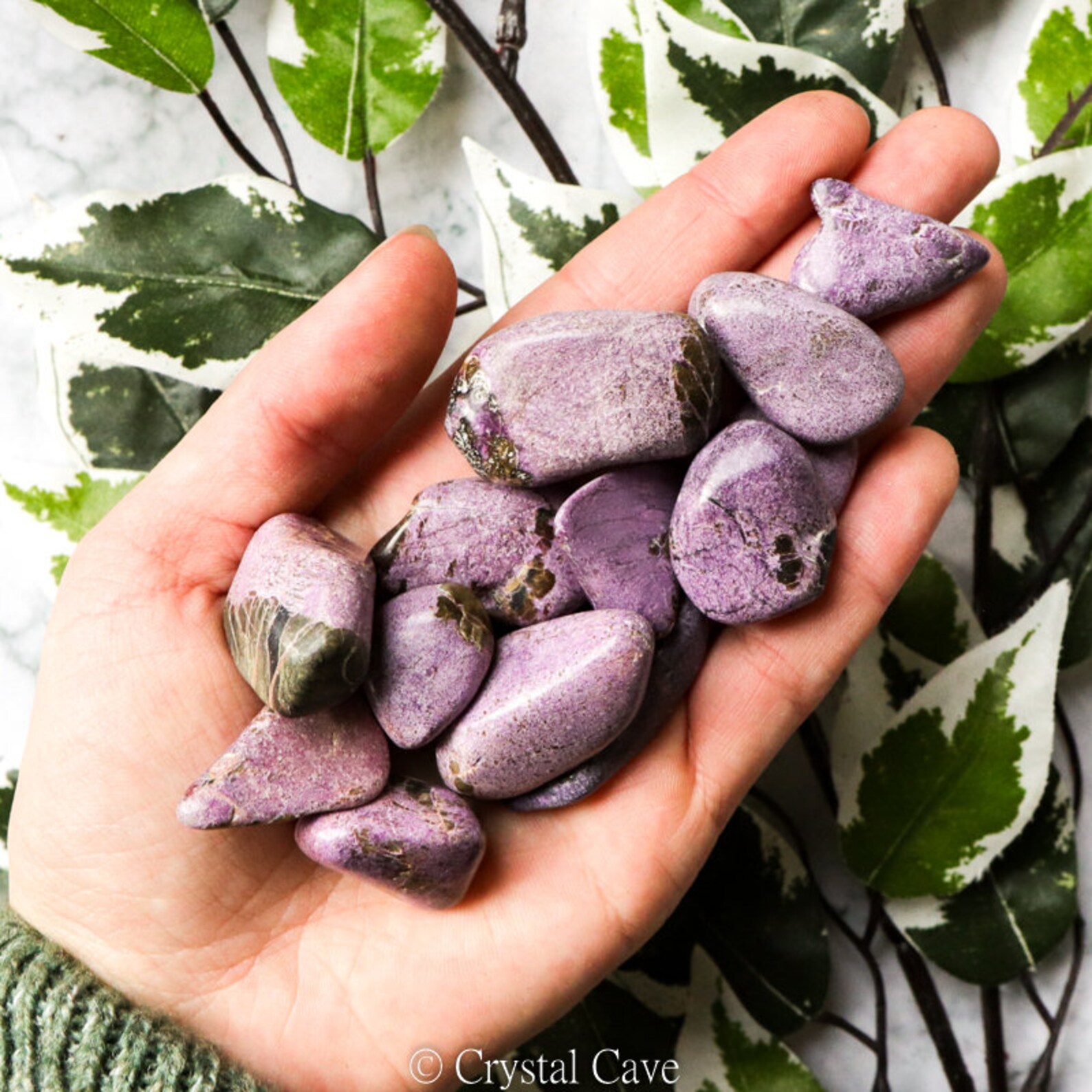 Stichtite Crystal Tumbled Stone Polished Stone Gemstone - Etsy