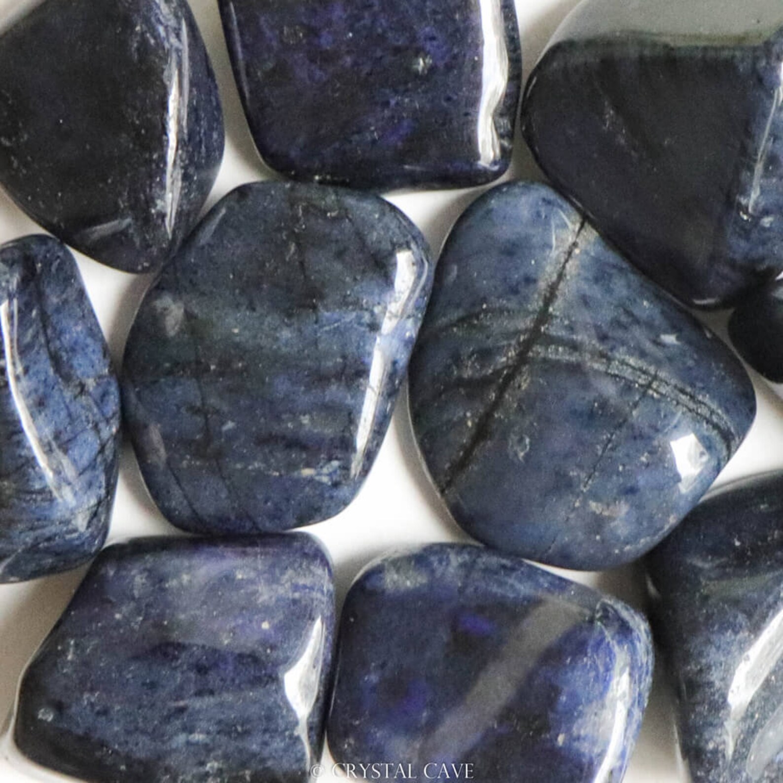 Dumortierite Crystal - Tumbled Stone Polished Gemstone / Patience ...