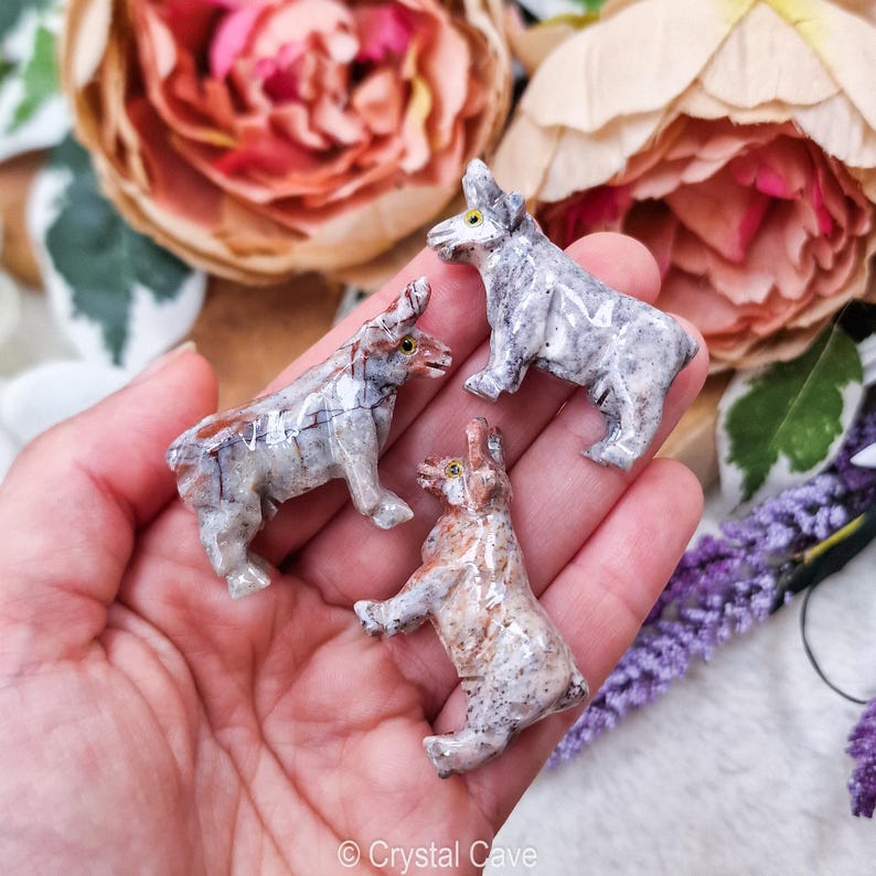 Soapstone Bull - Spirit Animal Totem Power Gemstone Crystal Stone ...