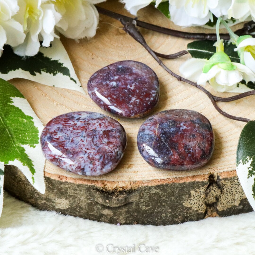 Pierre de poche Pietersite - Pierre de palme - Remorque / Cabochon ...
