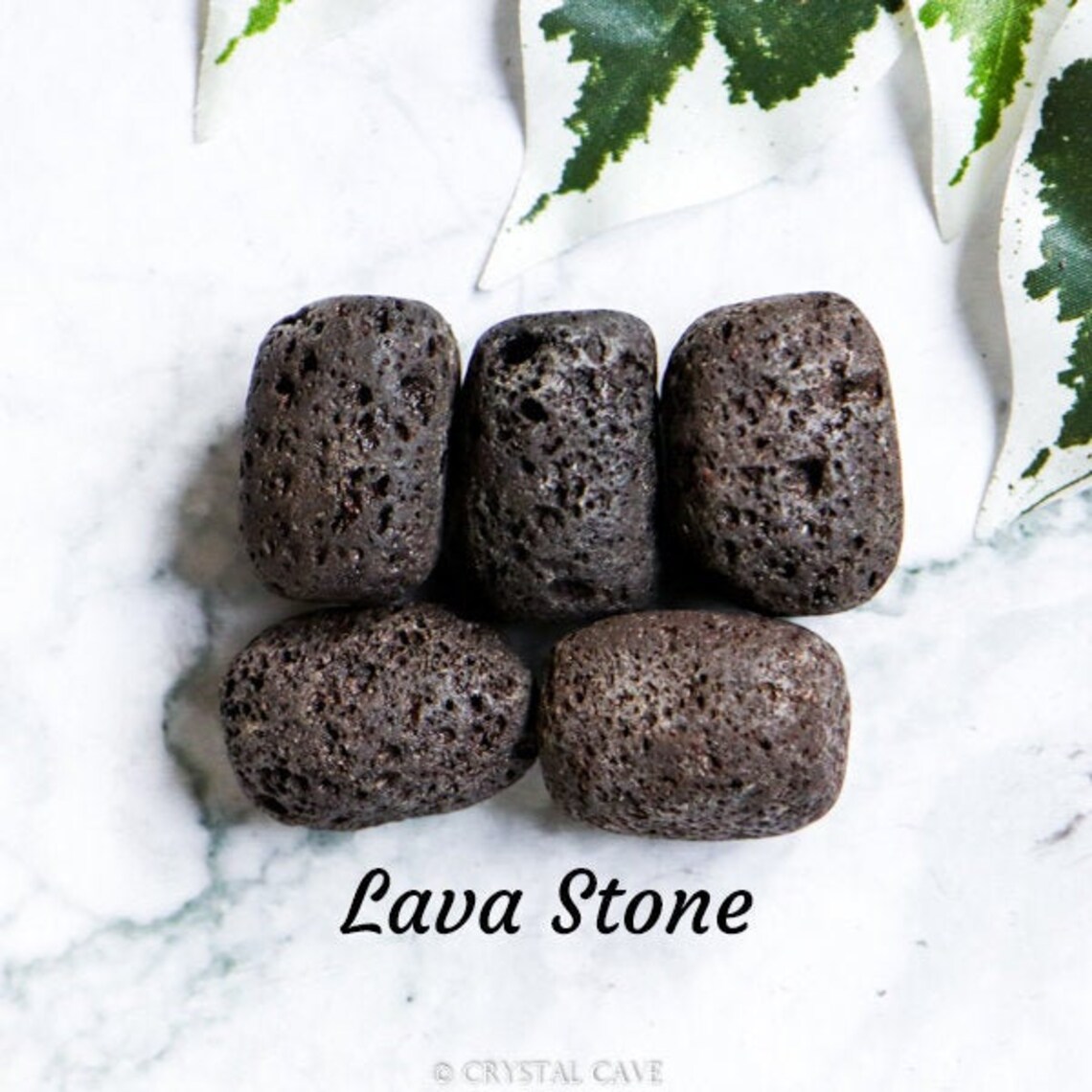 Lava Stone Crystal - Tumbled Stone - Polished Stone - Gemstone ...