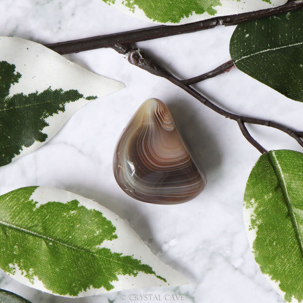 Botswana Agate Crystal Tumbled Stone Polished Stone - Etsy