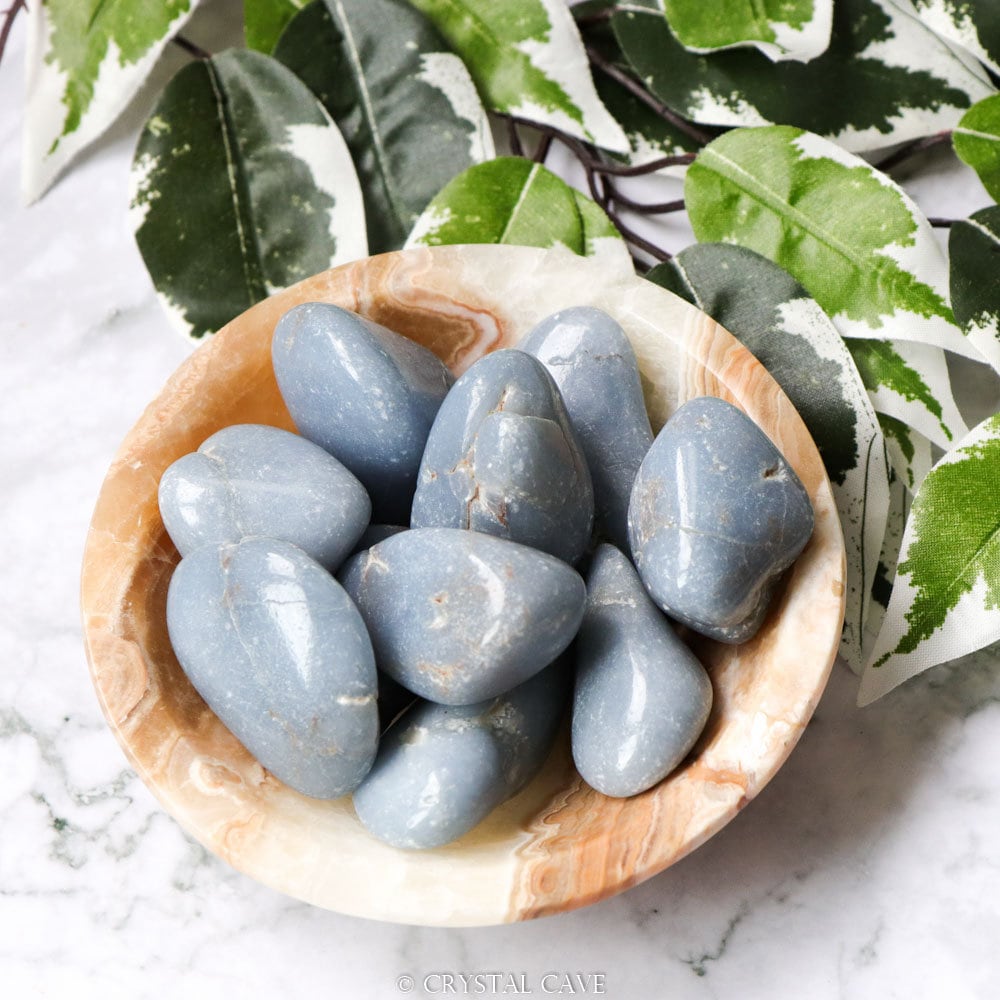 Blue Aventurine Crystal Tumbled Stone Polished Stone - Etsy