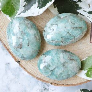 Azumar Pocket Stone - Palm Stone - Hand Stone Cabochon Natural Polished ...