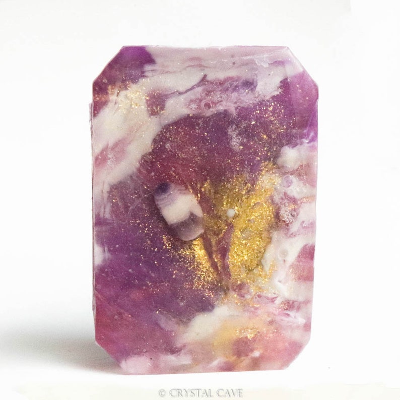 Amethyst Crystal Soap Bar Celestial Dream / Lavender, Magnolia ...