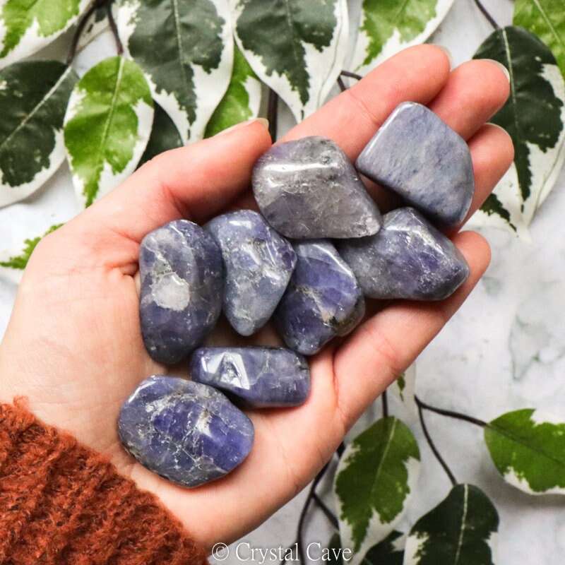 Tanzanite Crystal Tumbled Stone Polished Stone Gemstone - Etsy