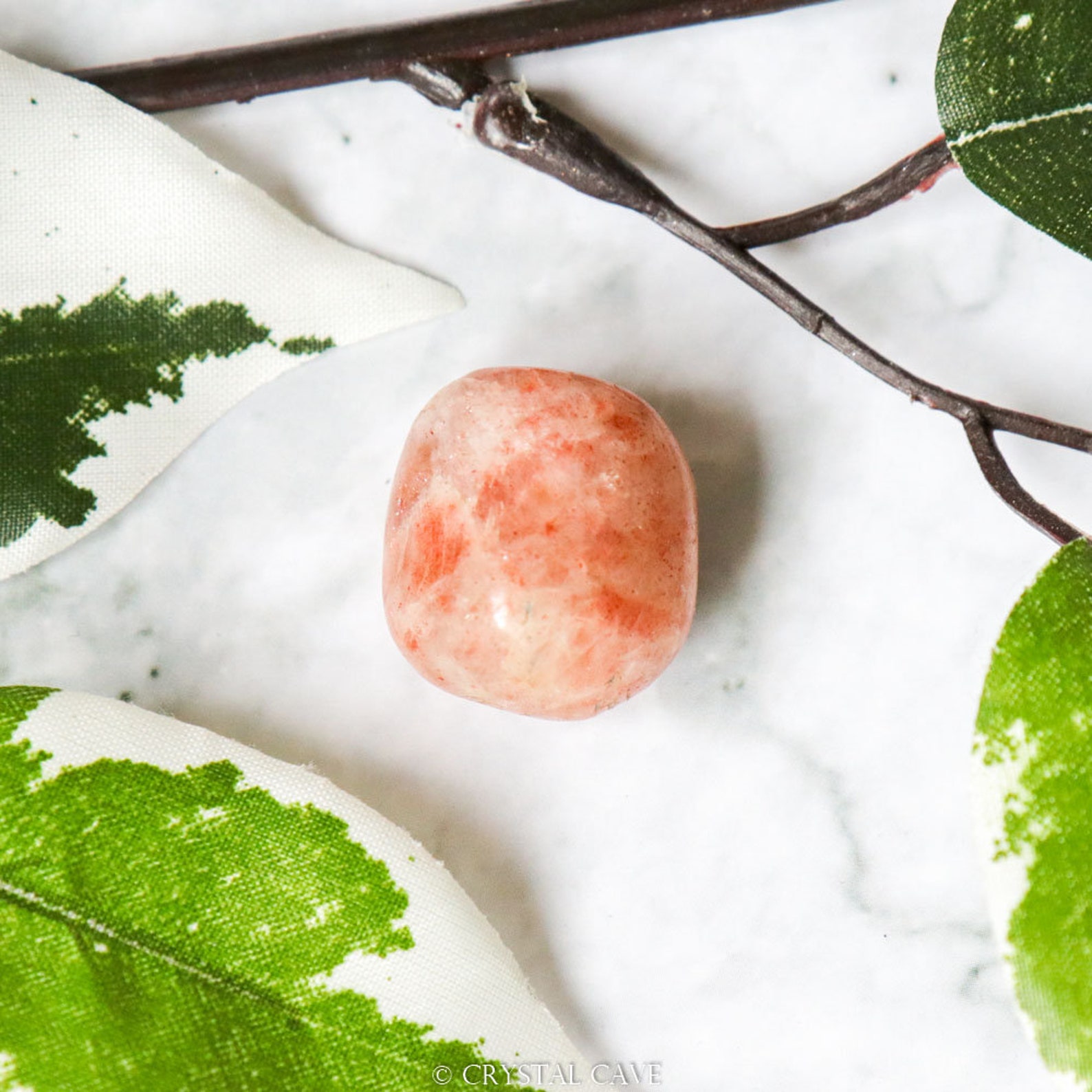Sunstone Crystal - Tumbled Stone Polished Gemstone / Leadership ...