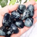 Spiderweb Obsidian Crystal Tumbled Stone Polished Gemstone /problem ...