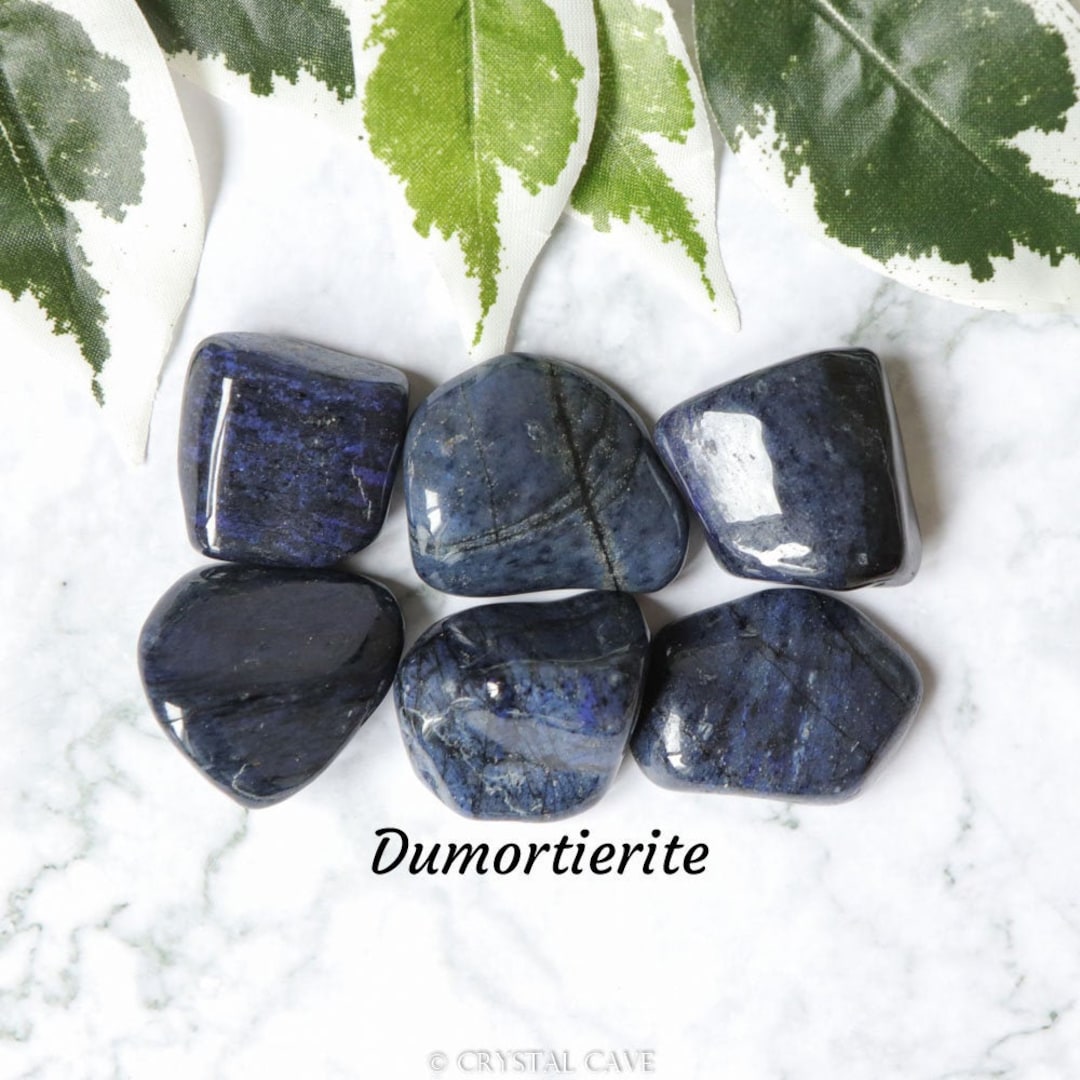Dumortierite Crystal - Tumbled Stone Polished Gemstone / Patience ...