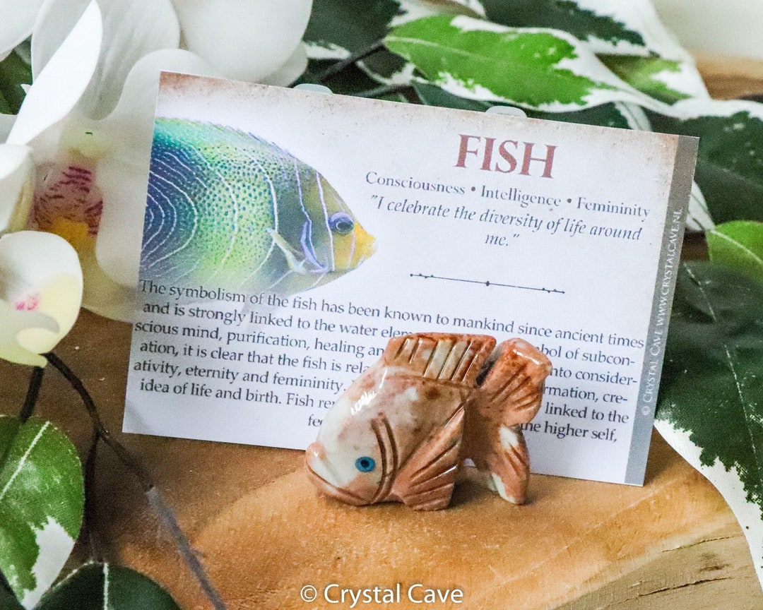 Soapstone Fish - Spirit Animal Totem Power Gemstone Crystal Stone ...