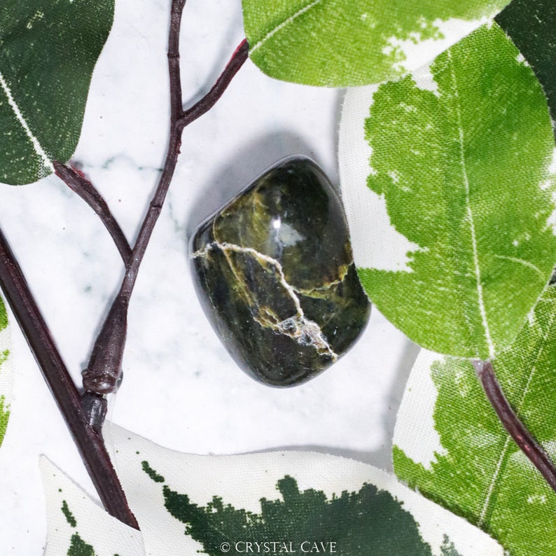 Verdite Crystal Tumbled Stone Polished Gemstone / Past Lives - Etsy