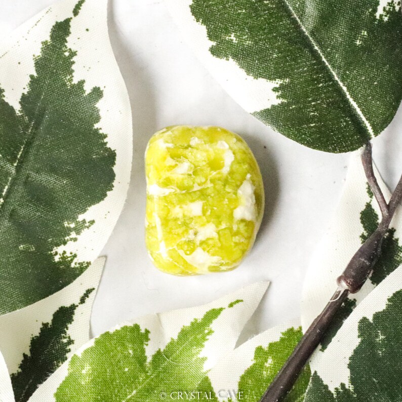 Lizardite Crystal Tumbled Stone Polished Gemstone / - Etsy