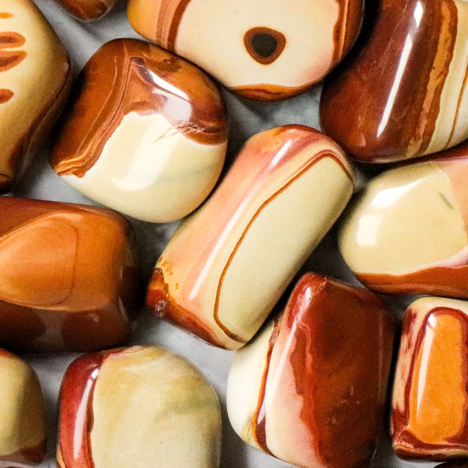 Wonderstone Grand Canyon Jasper Crystal Tumbled Stone | Etsy