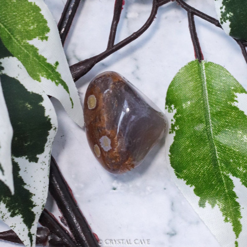 Sardonyx Crystal - Tumbled Stone Polished Gemstone / Courage Willpower ...