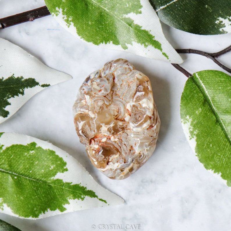 Agate Geodine Geode Crystal - Tumbled Stone - Polished Stone - Gemstone ...