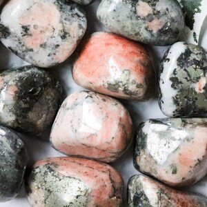Wagnerite Triplite Pyrite Crystal - Tumbled Stone - Polished Stone ...