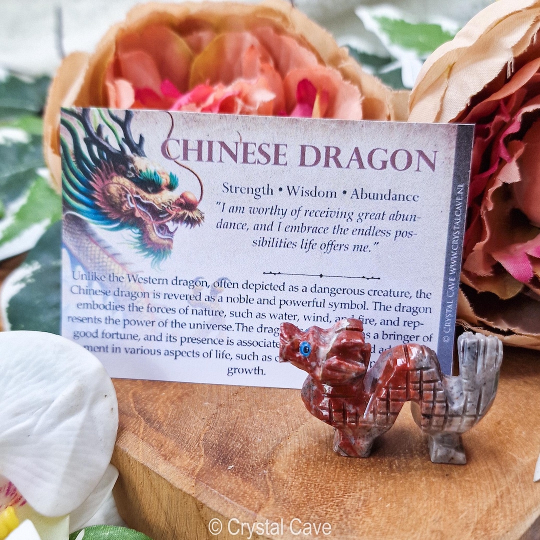 Soapstone Chinese Dragon - Spirit Animal Totem Power Gemstone Crystal ...
