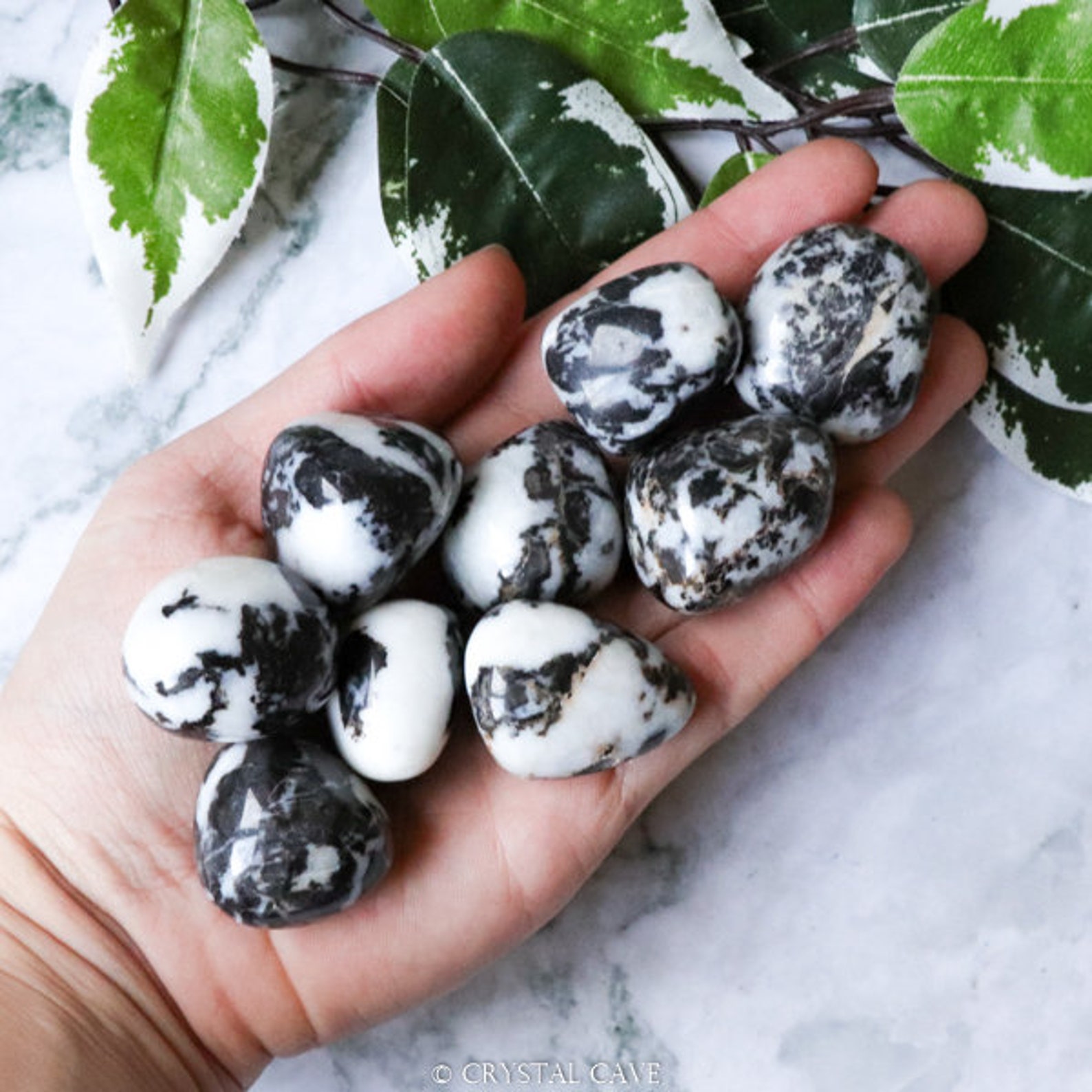 Zebra Jasper Crystal - Tumbled Stone Polished Gemstone / Problem ...