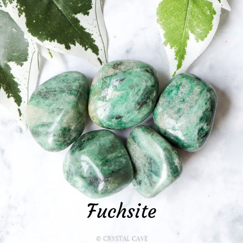 Fuchsite Crystal - Tumbled Stone - Polished Gemstone / Inner Child ...