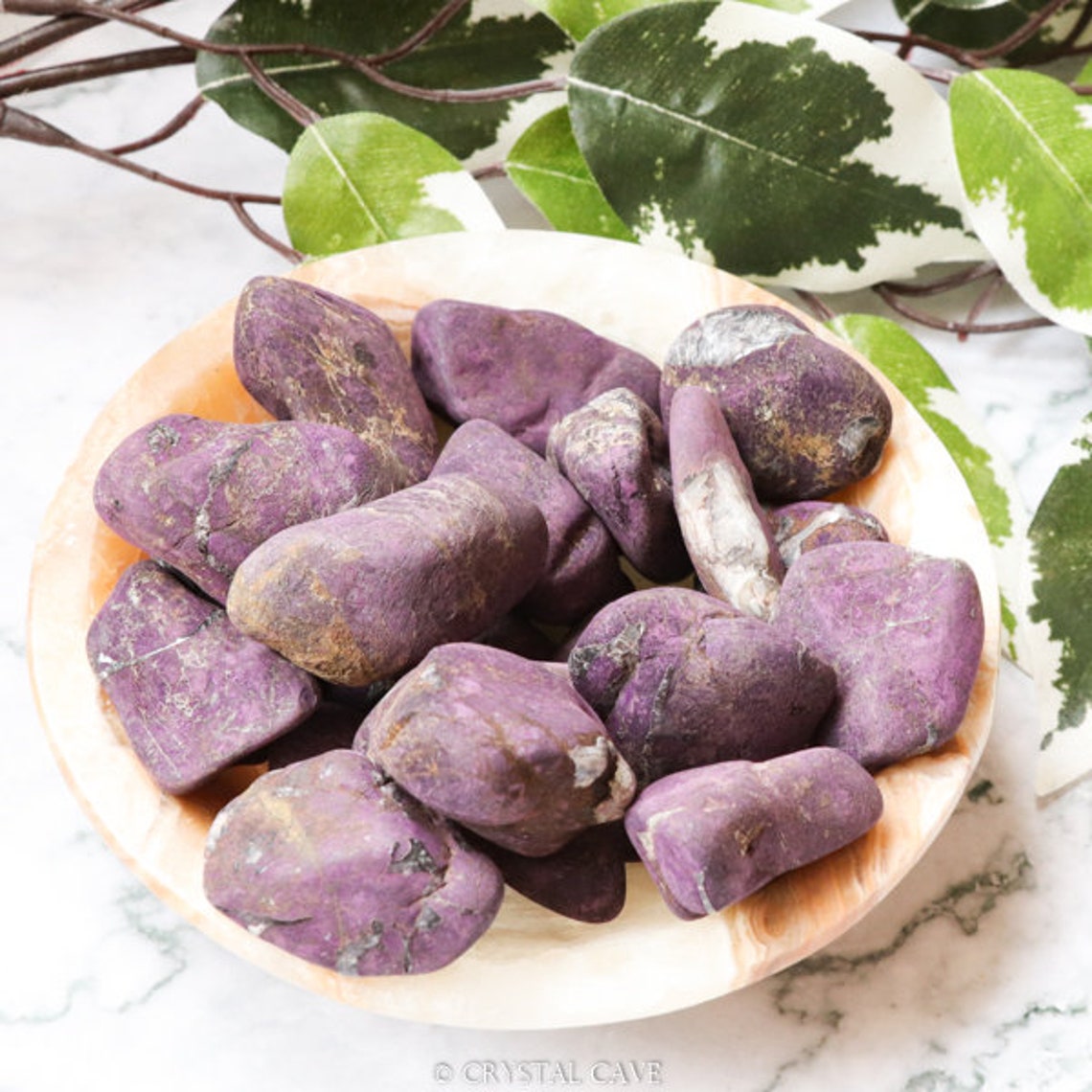 Purpurite Crystal - Tumbled Stone - Polished Stone - Gemstone / for ...