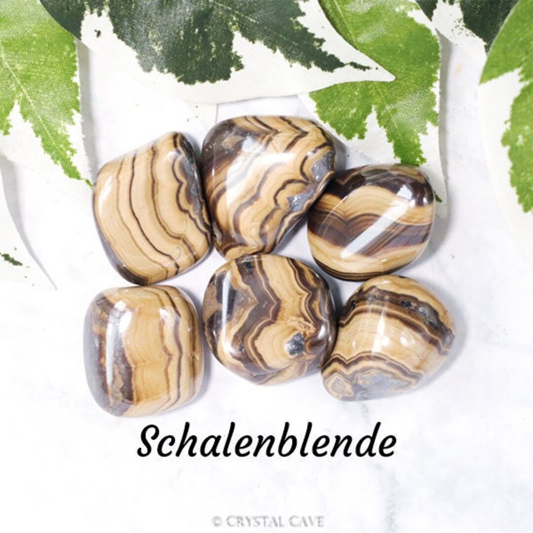Schalenblende Crystal Tumbled Stone Polished Gemstone / Connection ...