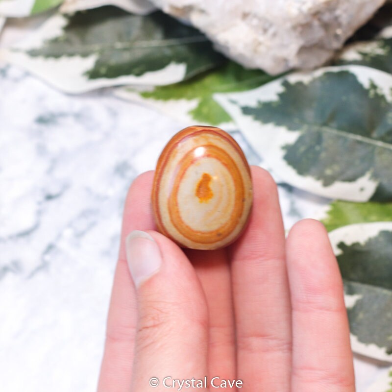Banded Rhyolite Crystal Tumbled Stone Polished Gemstone / Earth Nature ...