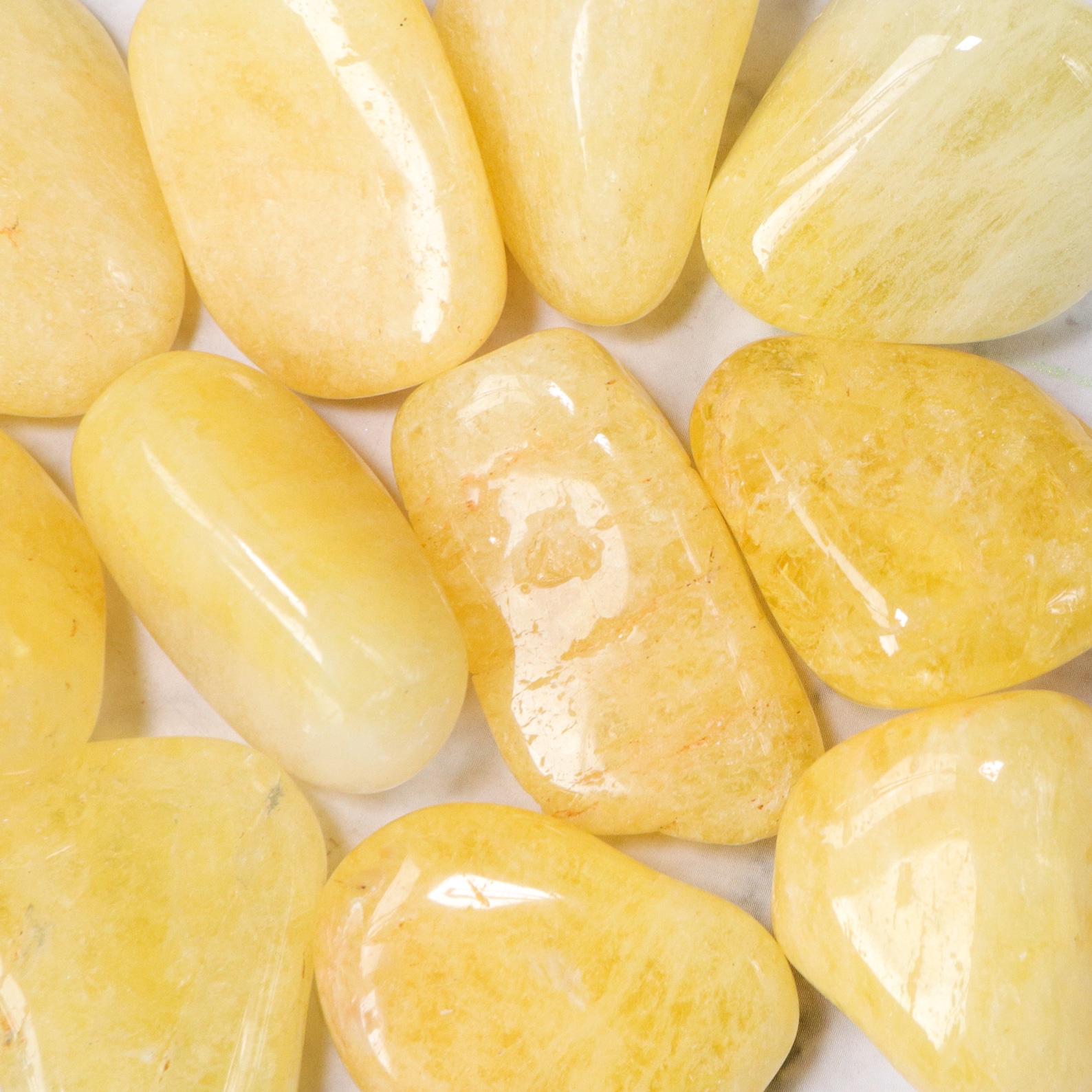 Yellow Danburite Crystal Tumbled Stone Polished Gemstone / - Etsy